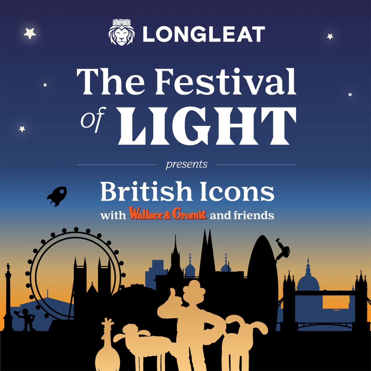Longleat Festival of Light 2025 – Wallace & Gromit | Picniq
