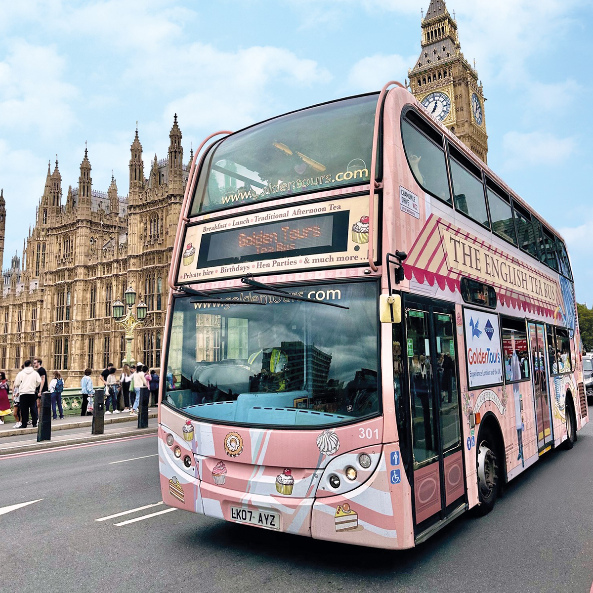 Taylor Swift Afternoon Tea Bus Tour
